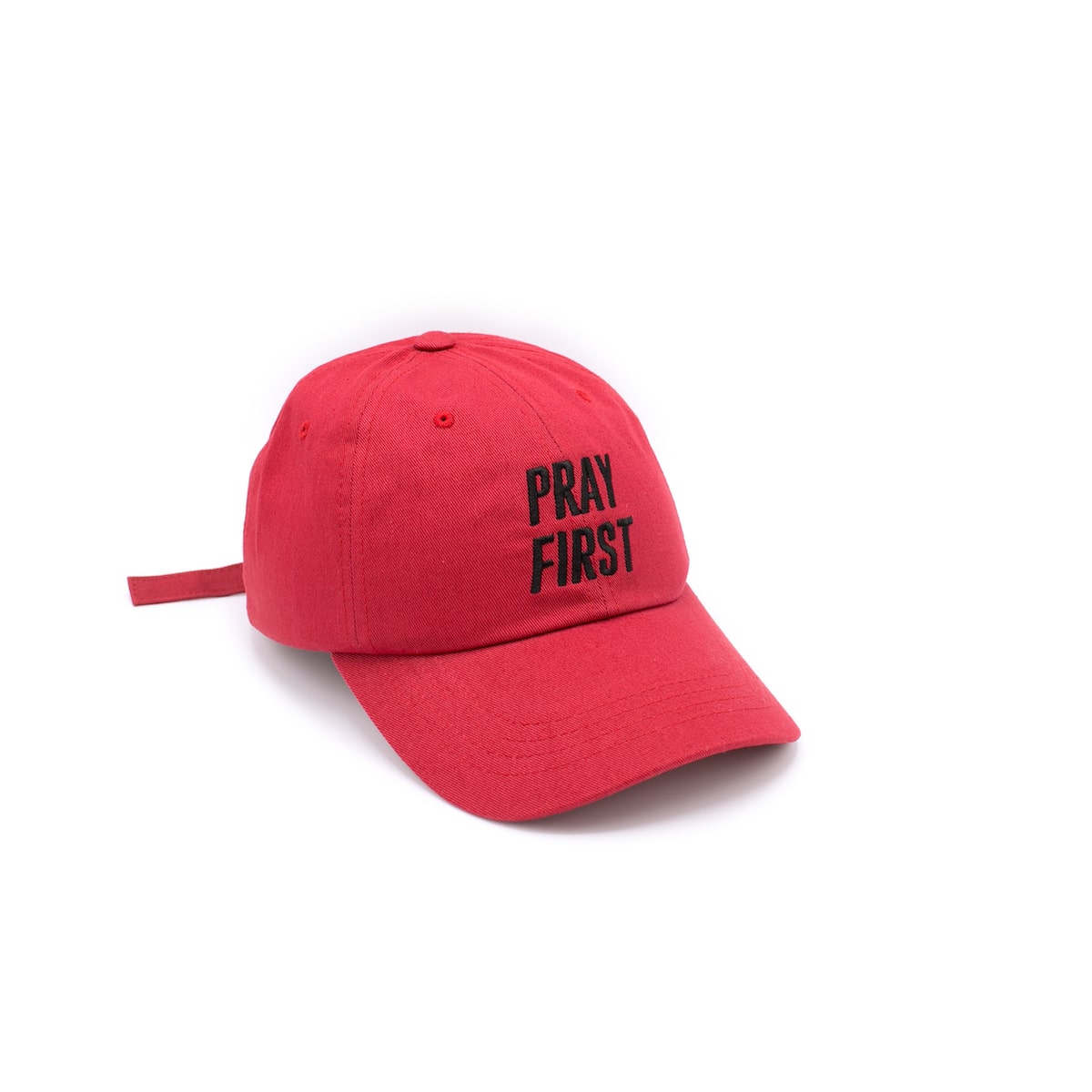 PRAY FIRST in Red + Black – SINS BY THE SAINTS